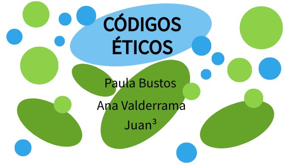 Presentación código ético | Genially