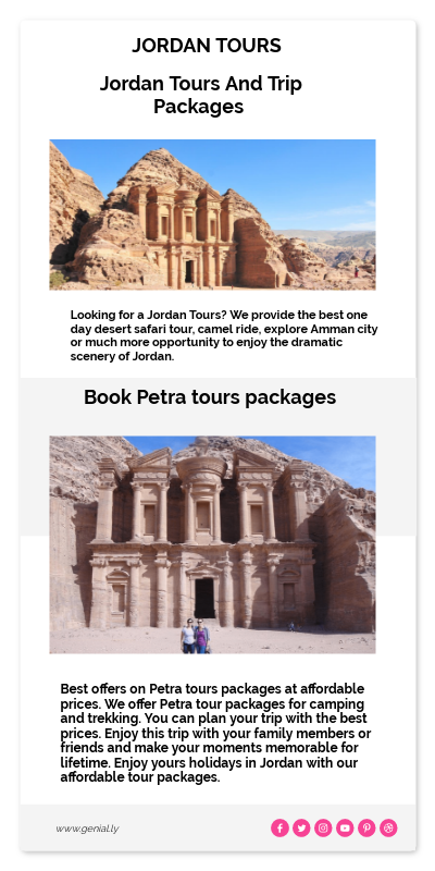 JORDAN TOURS | Genially