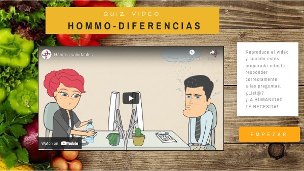 HOMMO-DIFERENCIAS | Genially