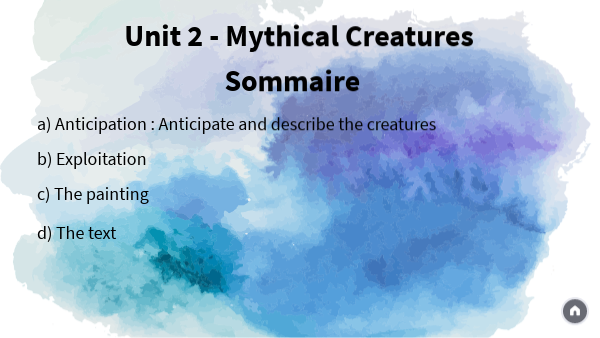 Unit 2 Mythical creatures