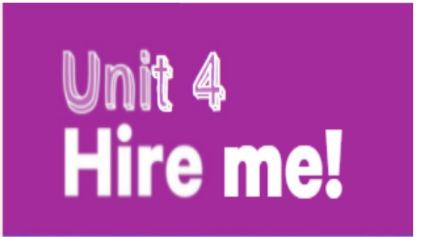 Unit 4 Hire me! | Genially