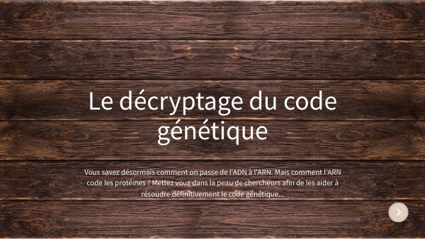 Code génétique