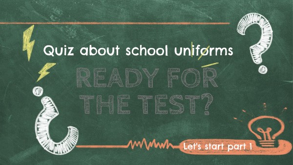 6è_QUIZ about school