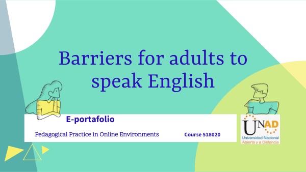 Barriers for adults to speak English