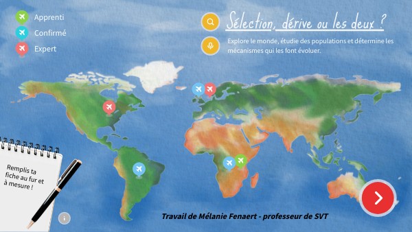 2de - Sélection? Dérive? ou les 2? | Genially