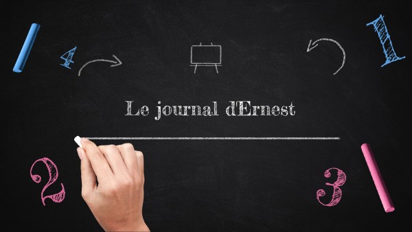 Le journal d'Ernest | Genially