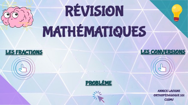 Révision Math | Genially