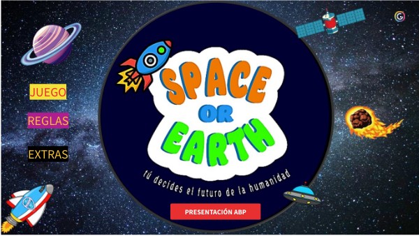 Space or Earth 8vo | Genially