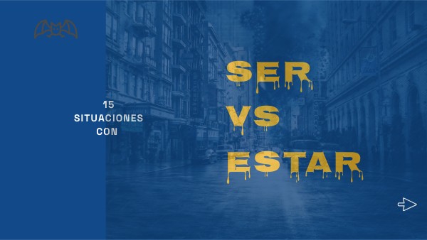 SER vs ESTAR_A2_B1 | Genially