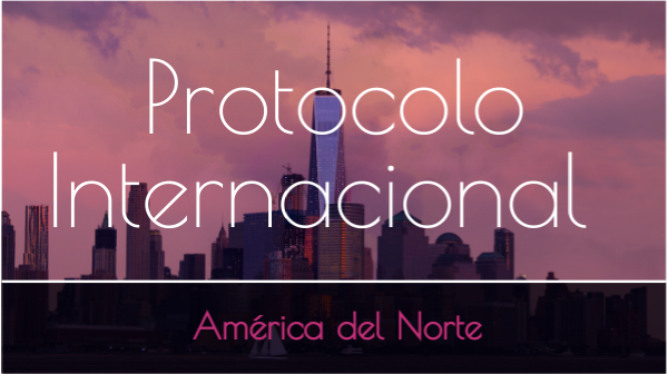 protocolo internacional