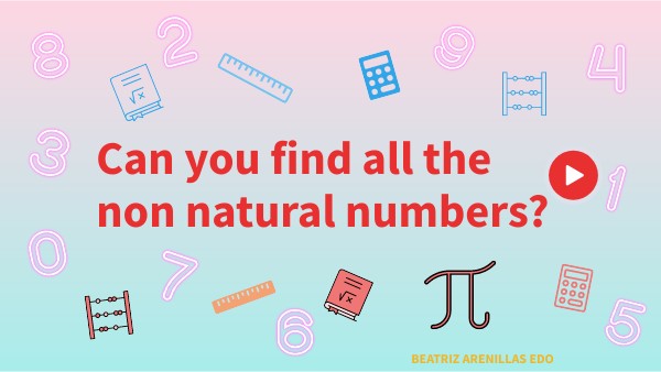 Natural numbers 1°ESO