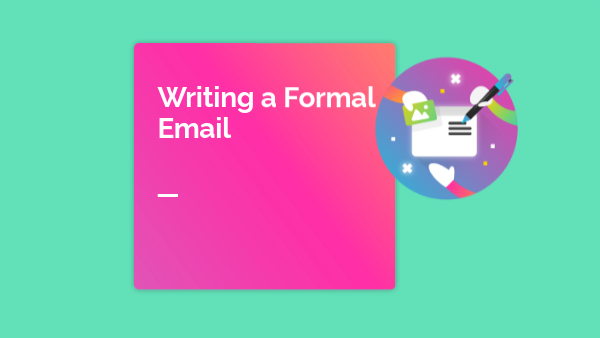 A2 Writing a Formal Email | Genially