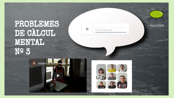 PROBLEMES DE CÀLCUL MENTAL NÚMERO 3 | Genially