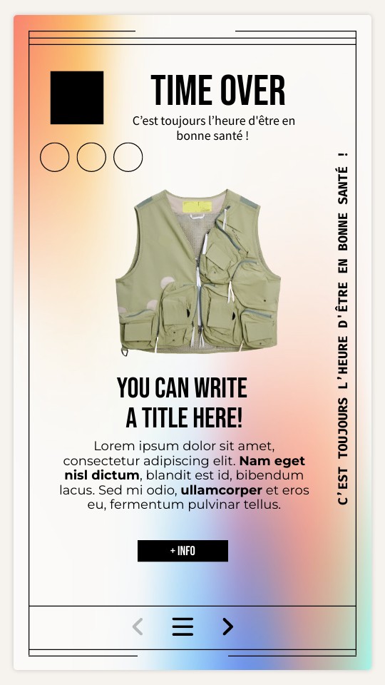 MINIMAL MICROSITE VERTICAL