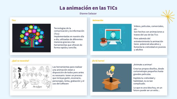 La animación en las Tics | Genially