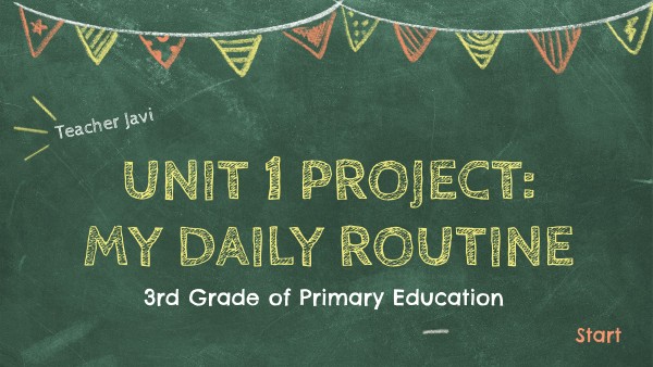 My daily routine | Genially