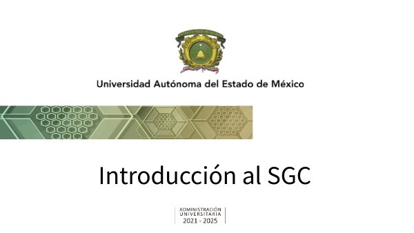 INTRODUCCION AL SGC | Genially