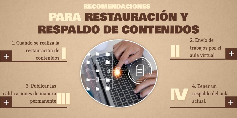 Recomendaciones restauración y respaldo | Genially