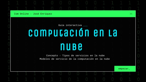 Computación en la nube | Genially