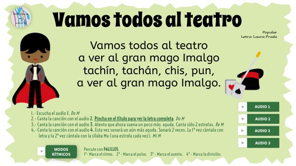 Vamos al teatro-3ª m-TEMPO | Genially