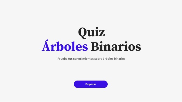 arboles binarios | Genially