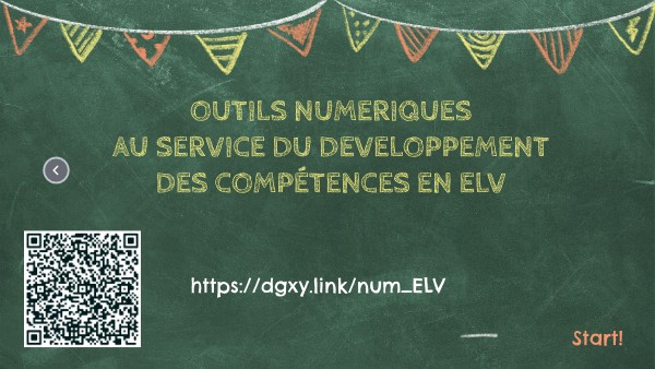 OUTILS NUMERIQUES et compétences ELV (février 2024) | Genially
