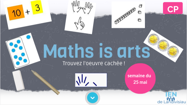 Maths is arts cp semaine du 25 mai | Genially
