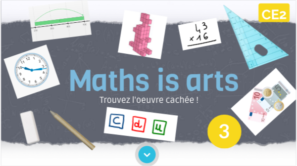 Maths is arts ce2 jeudi | Genially