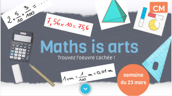 Maths is arts cm2 semaine 23 mars | Genially