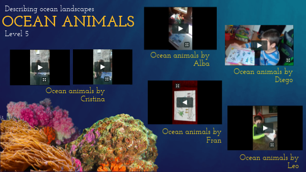 Ocean animals | Genially
