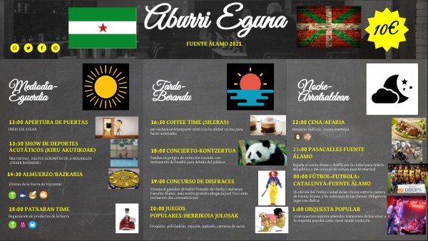 ABURRI EGUNA 2021 | Genially