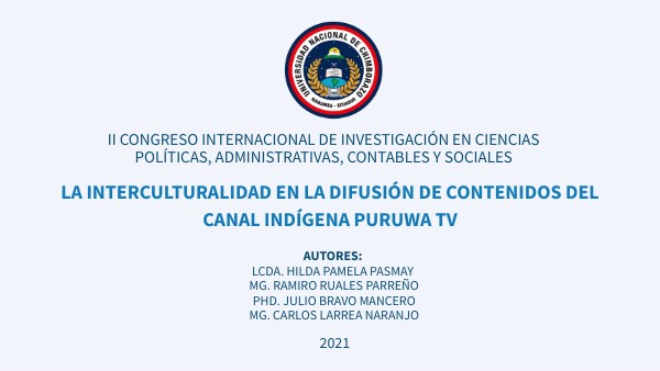 PRESENTACIÓN CONGRESO | Genially