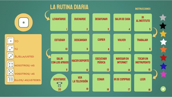 La rutina diaria | Genially