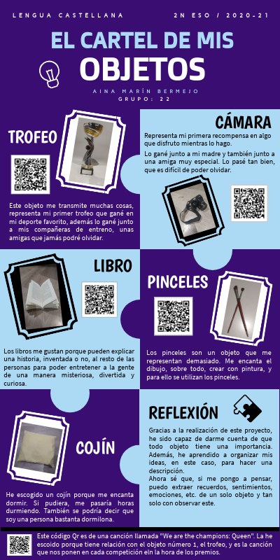 EL CARTEL DE MIS OBJETOS