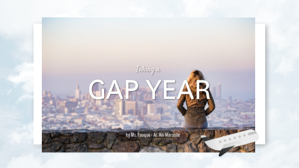 Gap Year | Genially