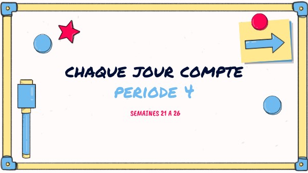 CJC CE1 - PERIODE 4 - SEMAINE 3