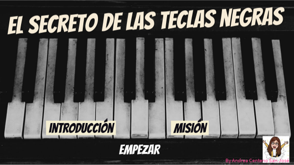 El secreto de las teclas negras | Genially