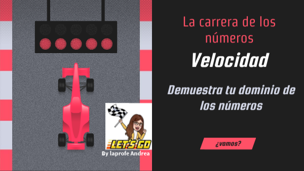 LA CARRERA DE LOS NÚMEROS | Genially