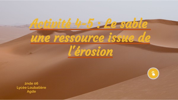 Copie - 2022 - Activité seconde sable 2de