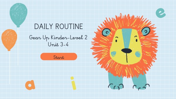 Daily Routine GUK L2 U3&4