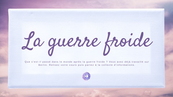 3e-Guerre froide