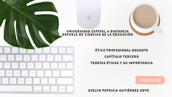 Capítulo 3 Ética Profesional Docente | Genially