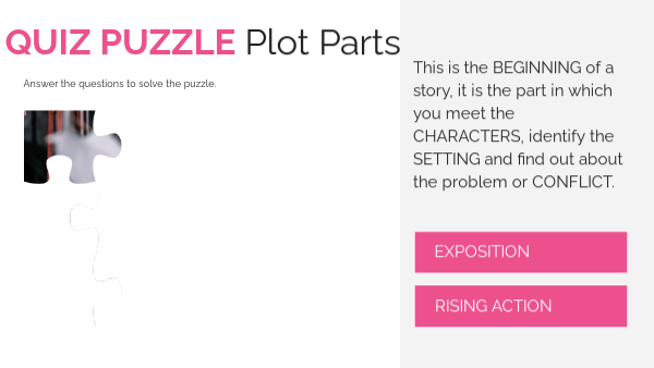 Plot Diagram Parts Review