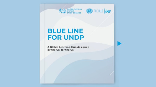 BLUE LINE FOR UNDP