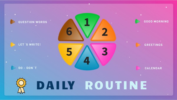 DAILY ROUTINE 2º Trimestre | Genially
