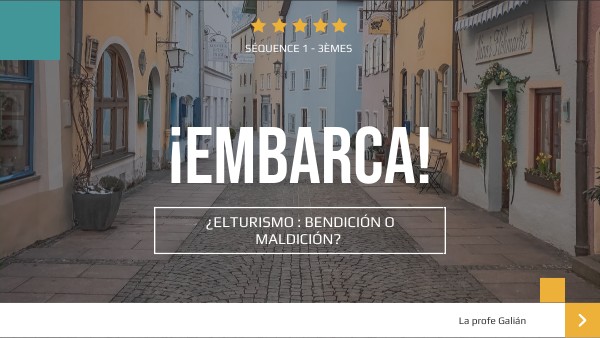Secuencia 1 ¡Embarca!_ 3ème | Genially