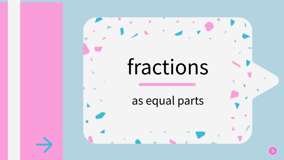 Fractions as Equal Parts