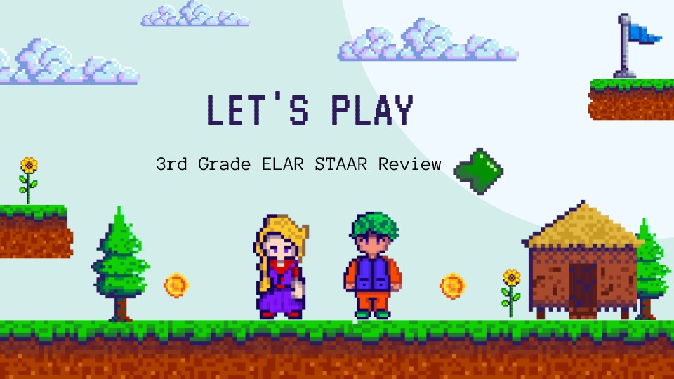 3rd grade ELAR DCA Review Video Game Breakout