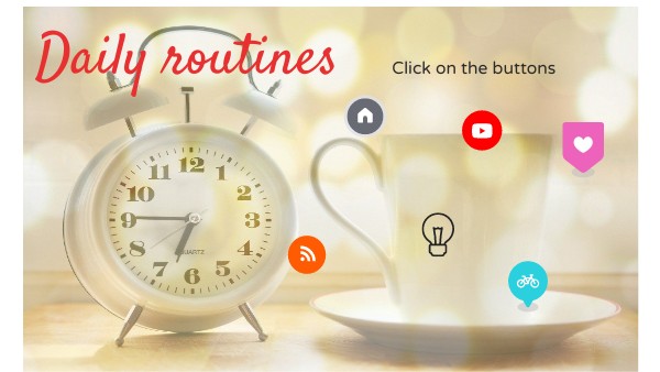 Daily routines | Genially