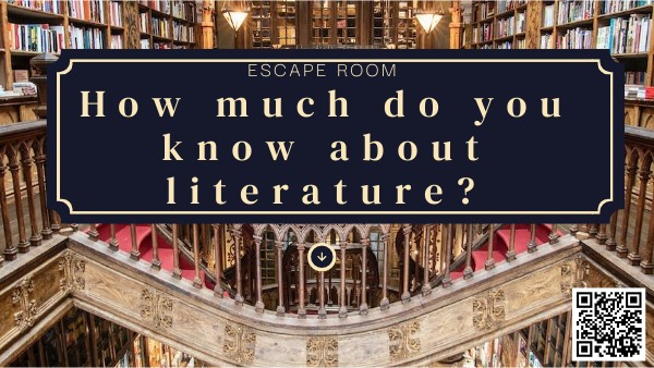 Literature Escape Room